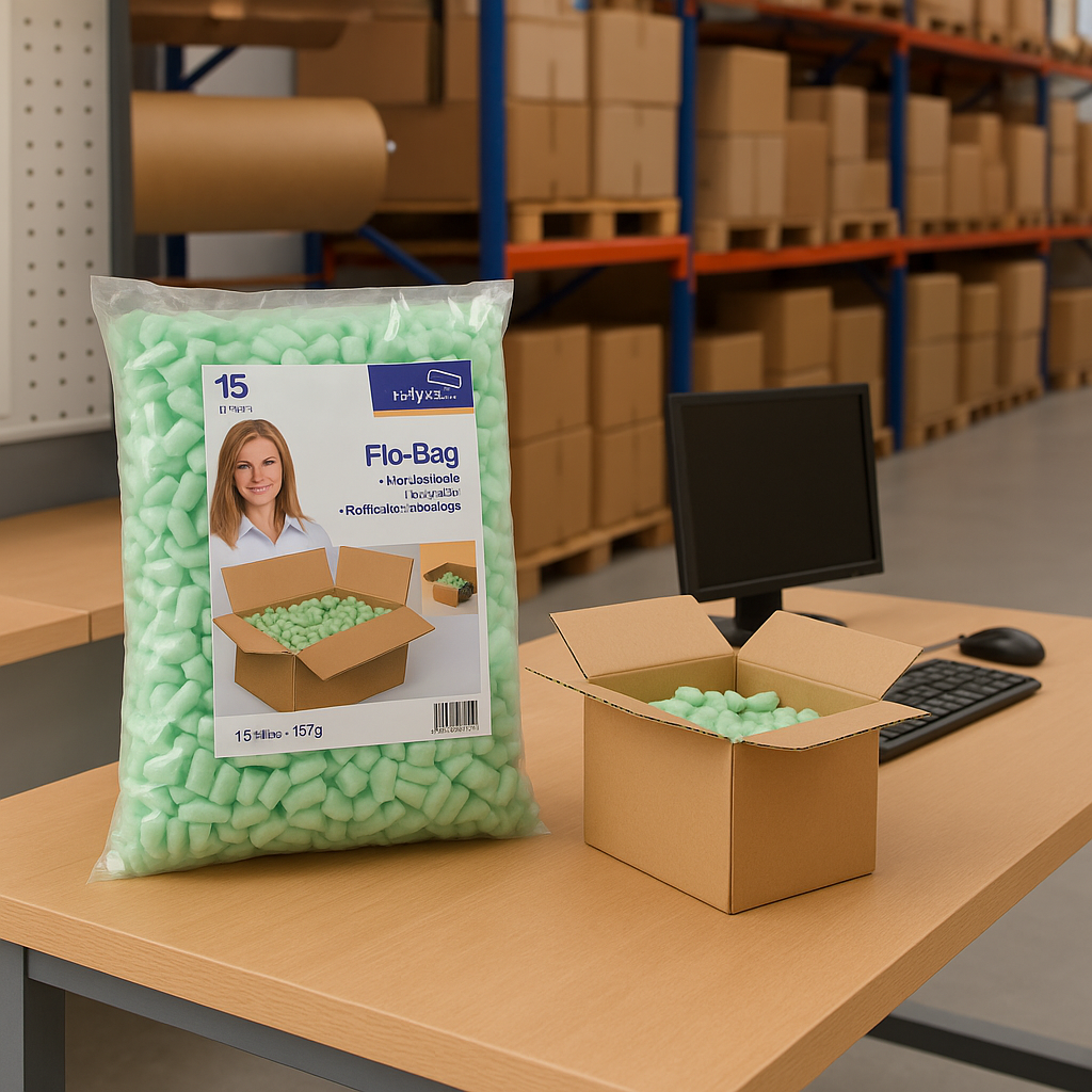 Flo-Bag – Sac de 15 L de Particules de Calage Flopac - kokoon packaging